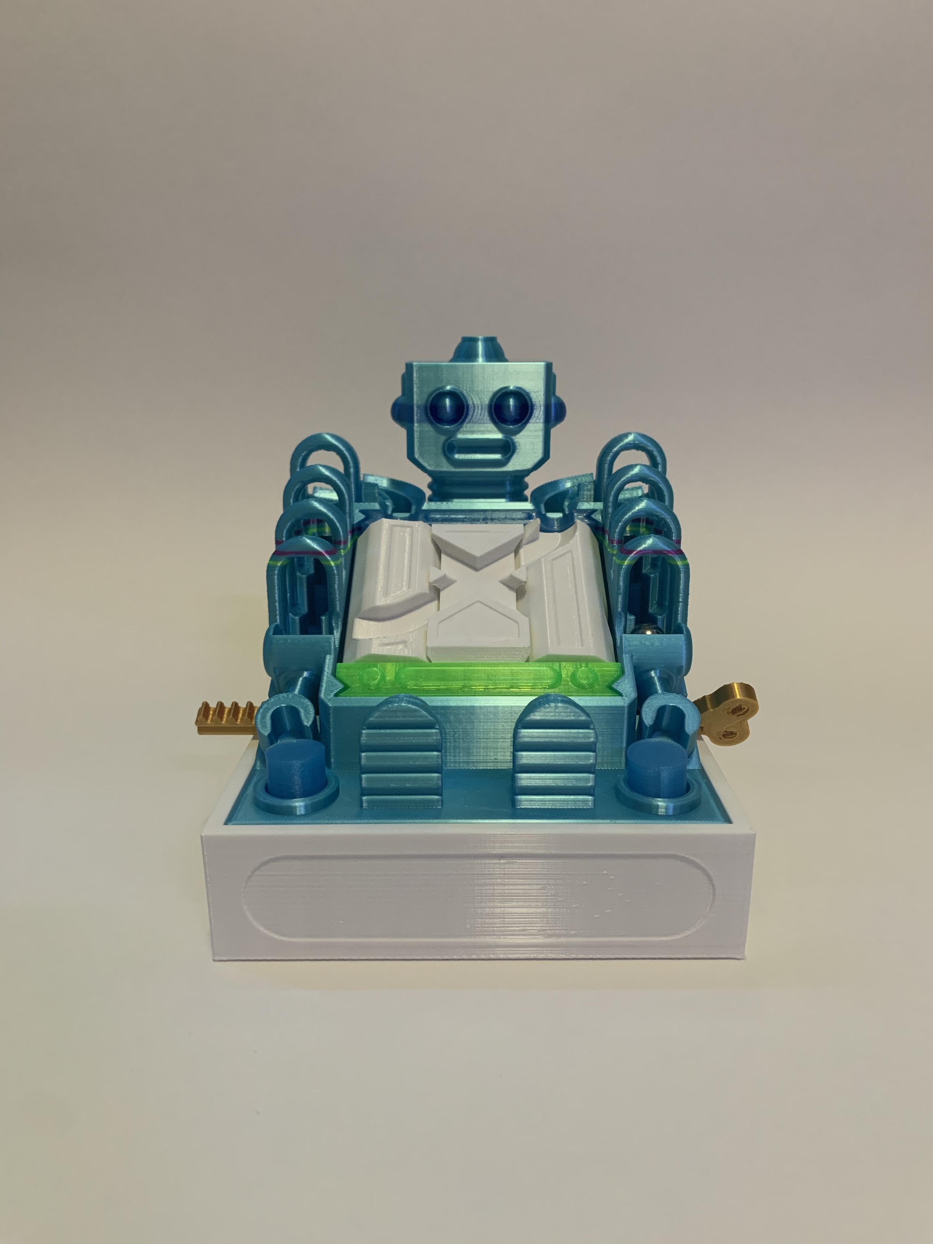 3D Printable Robo-Revolution Marble Run by Jacob Surovsky