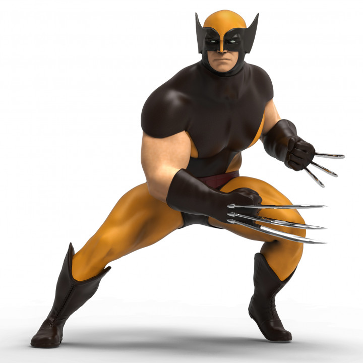 3D Printable Wolverine (X-men) by Volpy Gregor