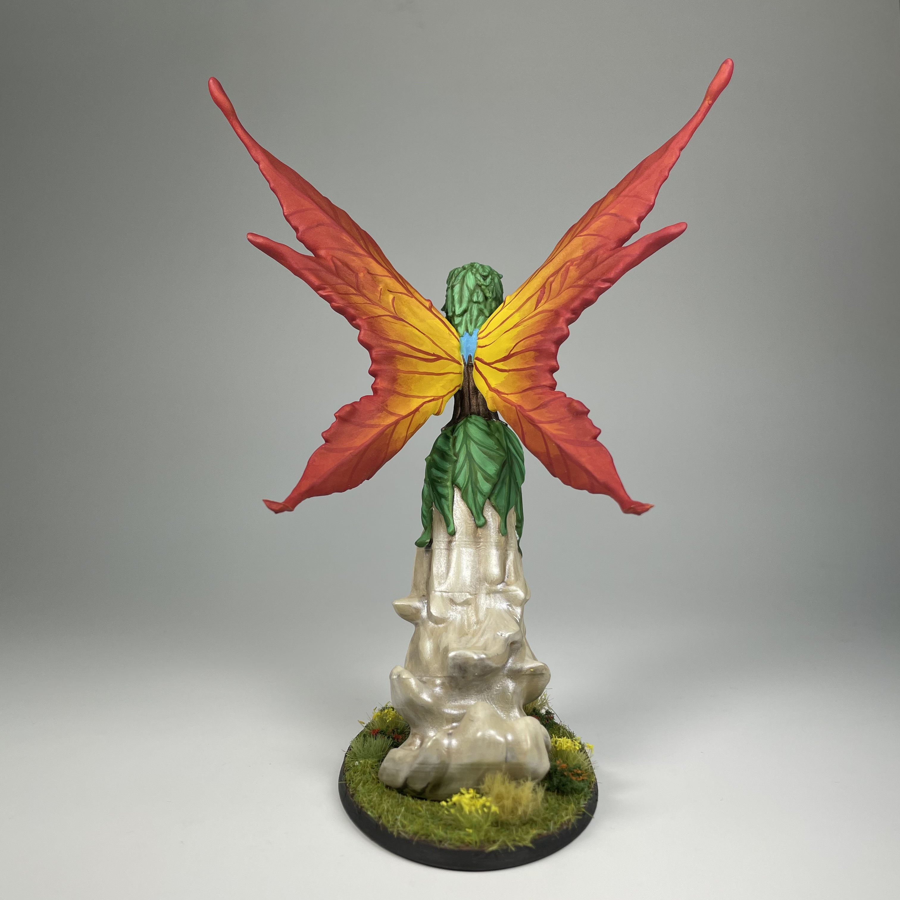 3D Printable Flower Dryad Flying / Forest Pixie / Nature Fairy by Epic ...