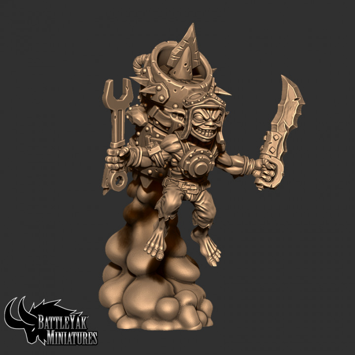 3D Printable Skumgrot Rokkitgitz Pack by Battle Yak Miniatures
