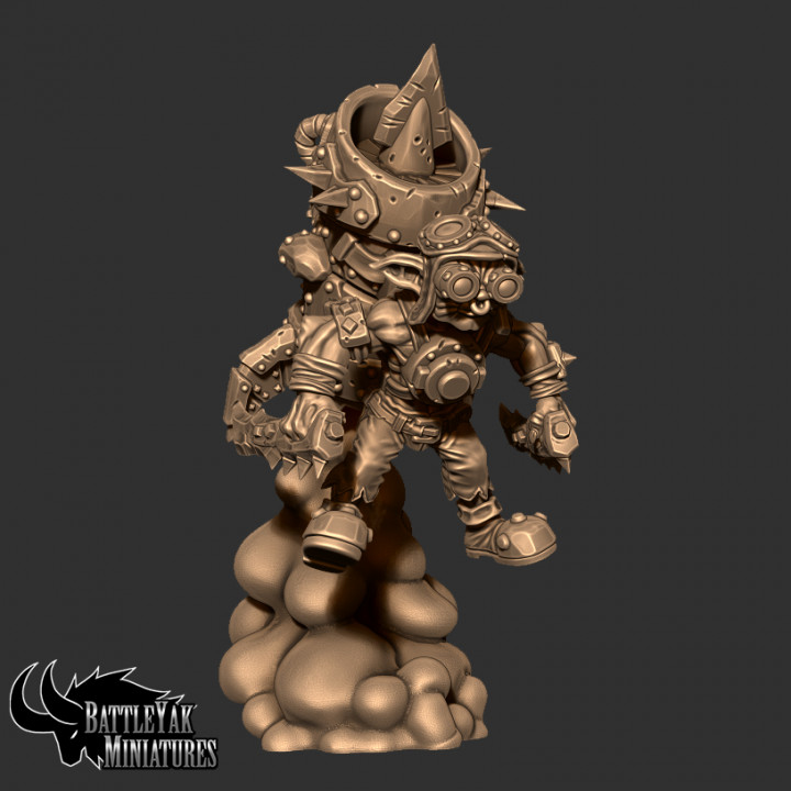 3D Printable Skumgrot Rokkitgitz Pack by Battle Yak Miniatures