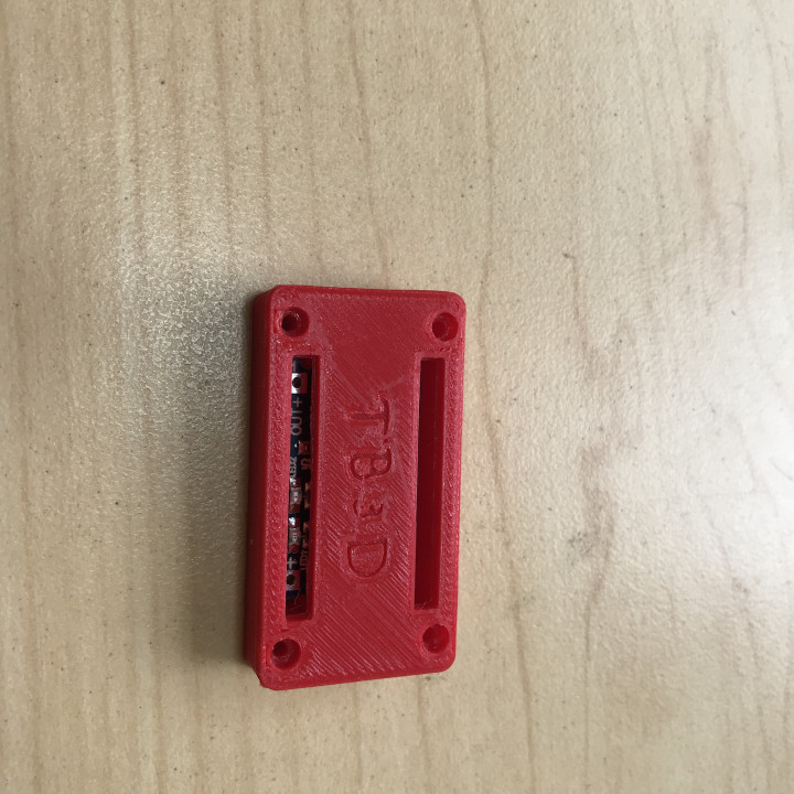 3D Printable Box protection Lithium battery Charger module by TB3D