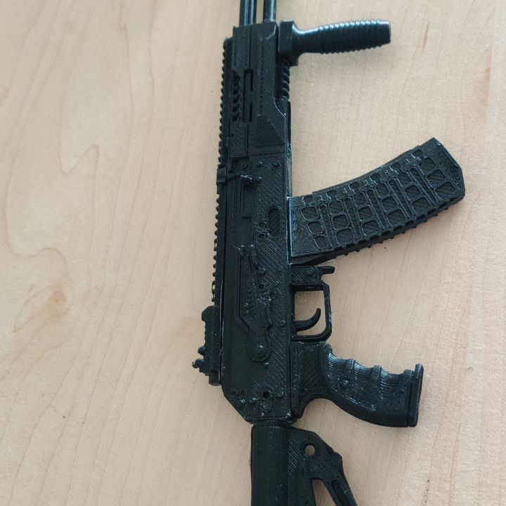 3D Print of Kalashnikov AK12 - scale 1/4 by Pusher