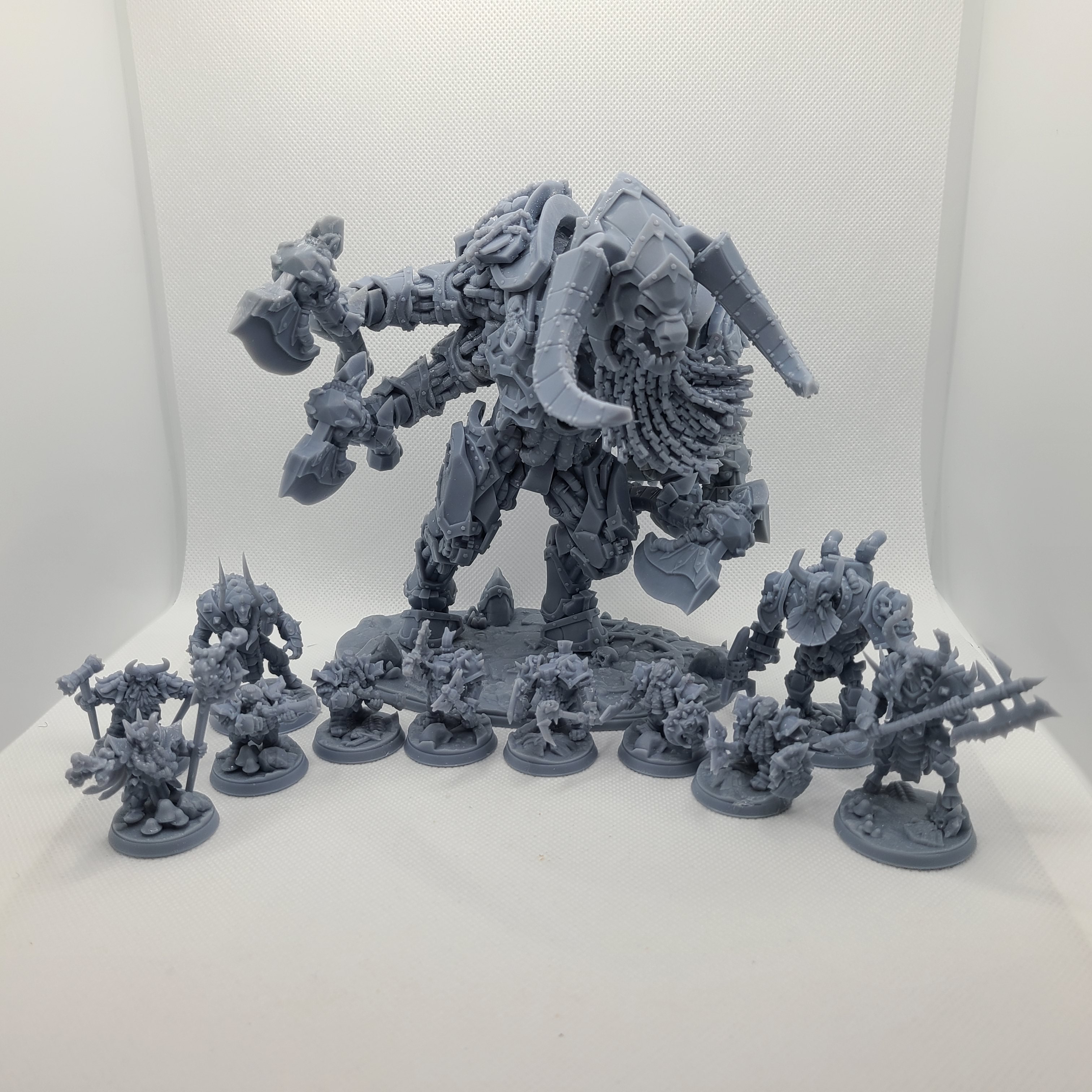 3D Printable Titan Forge Miniatures - 2020 - July - Sons of Kashan Vra ...