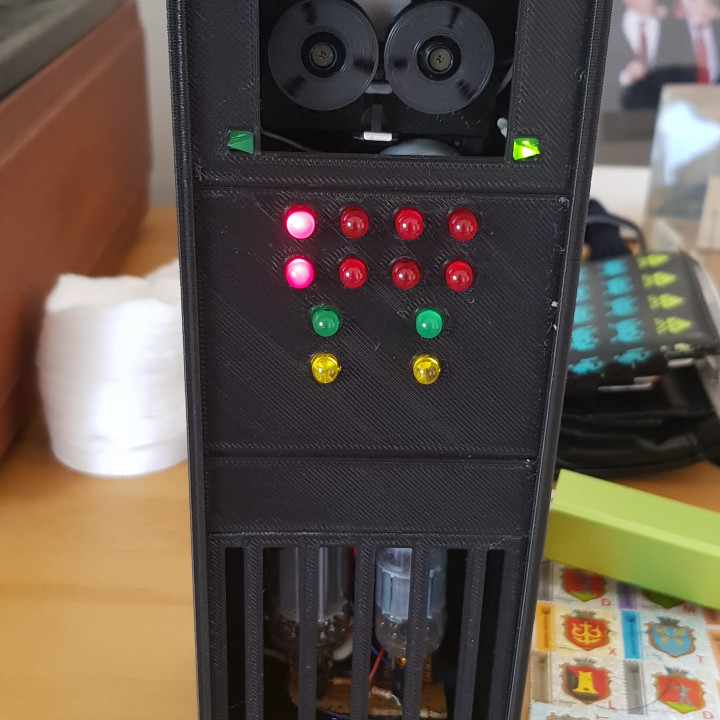 3D Printable Supercomputer Mainframe by Simon