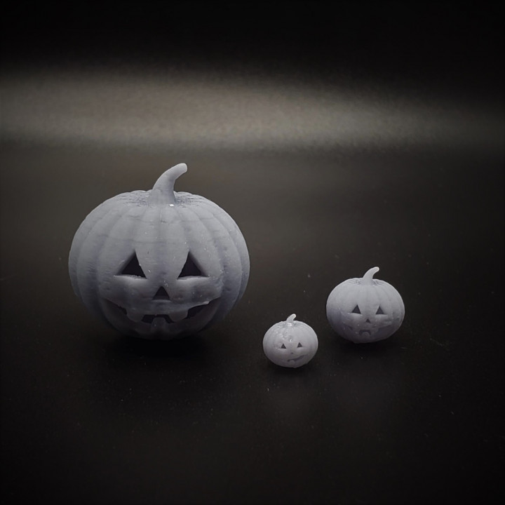 3D Printable Pumpkins by Geektopia Games