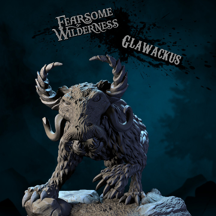 3D Printable The Glawackus by Geektopia Games