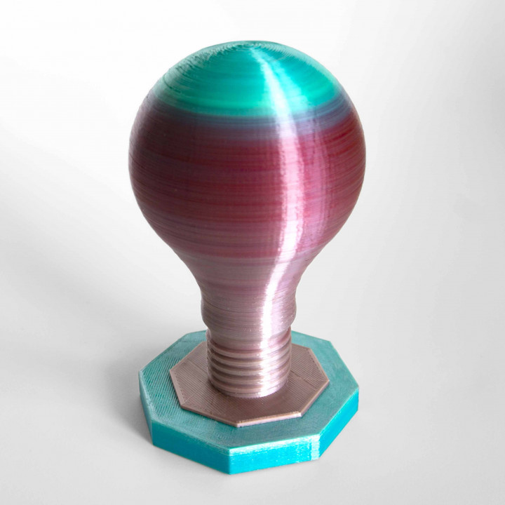3D Printable The Light Bulb Lamp by Ilaria