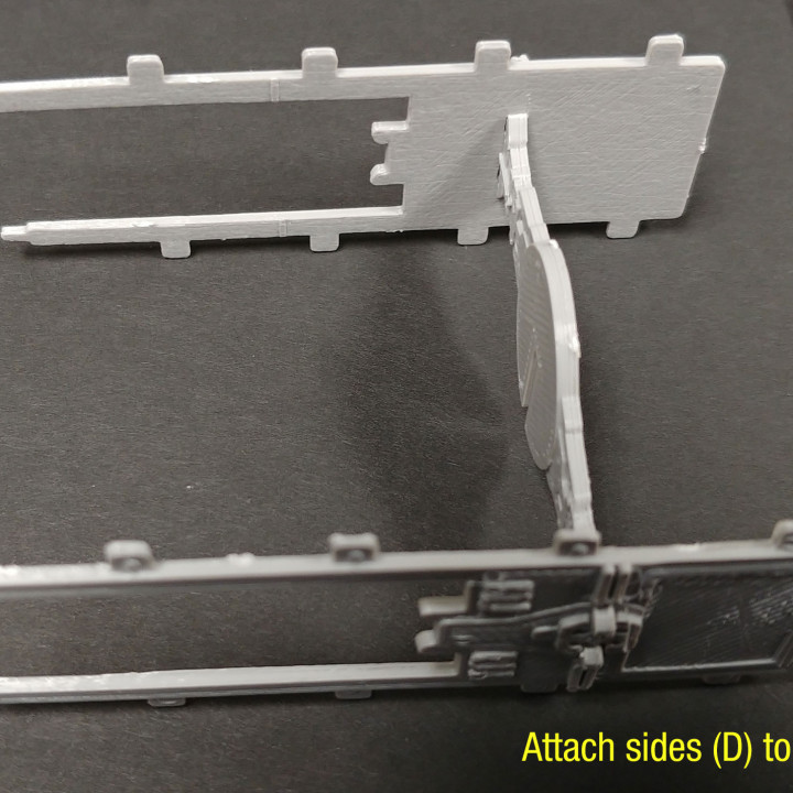 3D Printable TIE Fighter Interceptor Kit Card by Michael Grugel