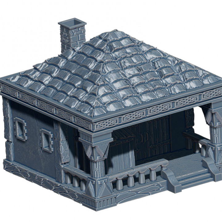 3D Printable Dwarfen Scenery SET (STL Files) by 3D-Printfiles