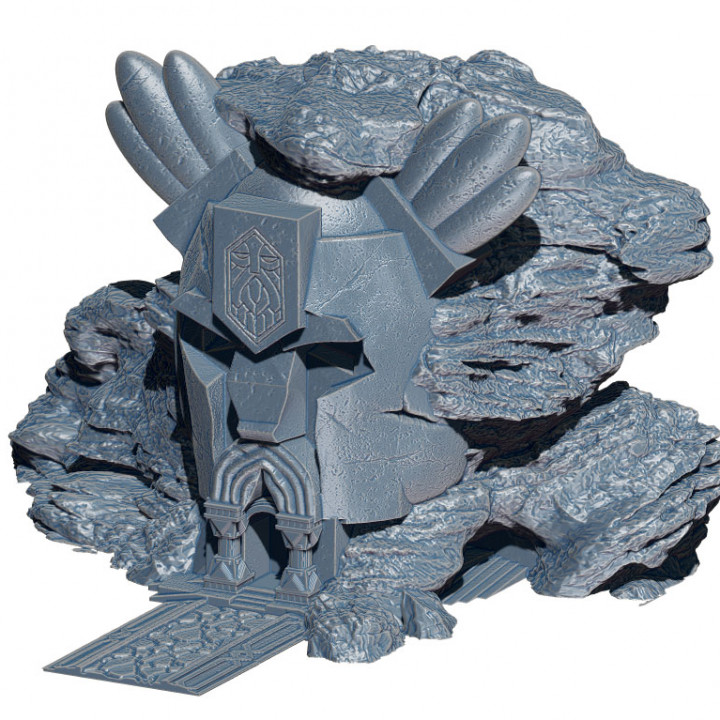 3D Printable Dwarfen Scenery SET (STL Files) by 3D-Printfiles