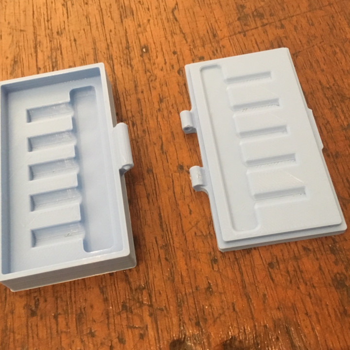 3D Printable Volcano Nozzle Storage Box by bonan3d