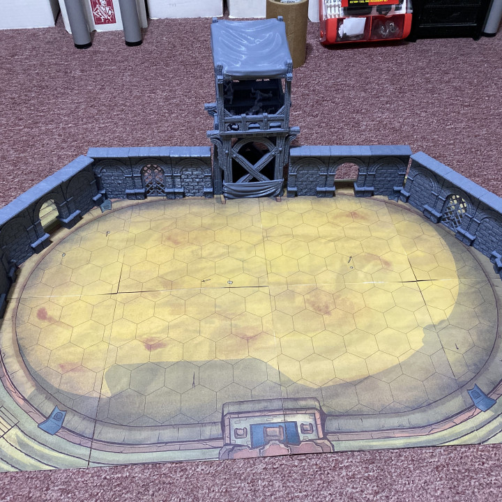 3D Printable Modular Arena by Vae Victis Miniatures