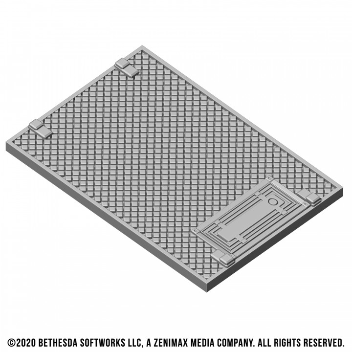 3D Printable Vault Flooring Pack - Fallout: Wasteland Warfare by ...