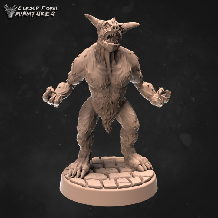 3D Printable Dretch gang (supported) by Cursed Forge Miniatures
