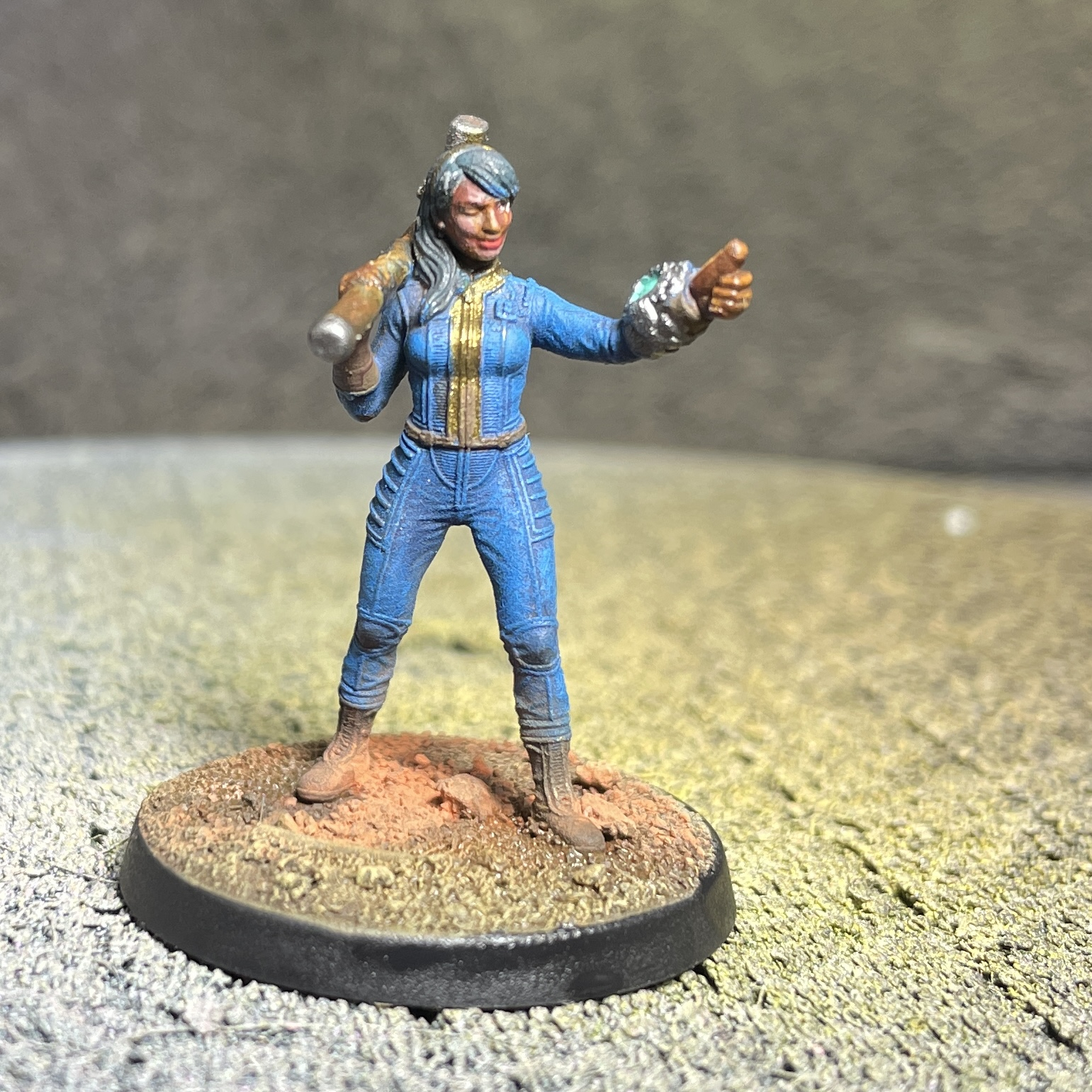 3D Printable Vault-Tec Vault Girl - Fallout: Wasteland Warfare by ...