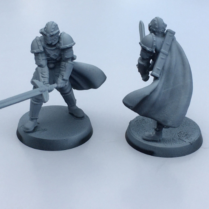 3D Printable Elite Guard 01 by Galaad Miniatures