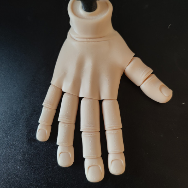 3D Print of Flexi Print-In-Place Hand by jcbreteur