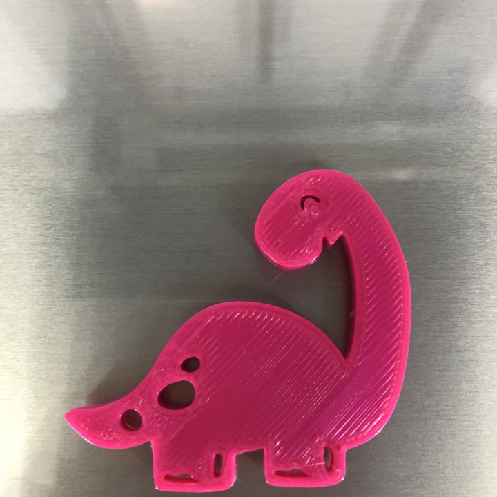 3D Printable Dino keychain by Idea Lab