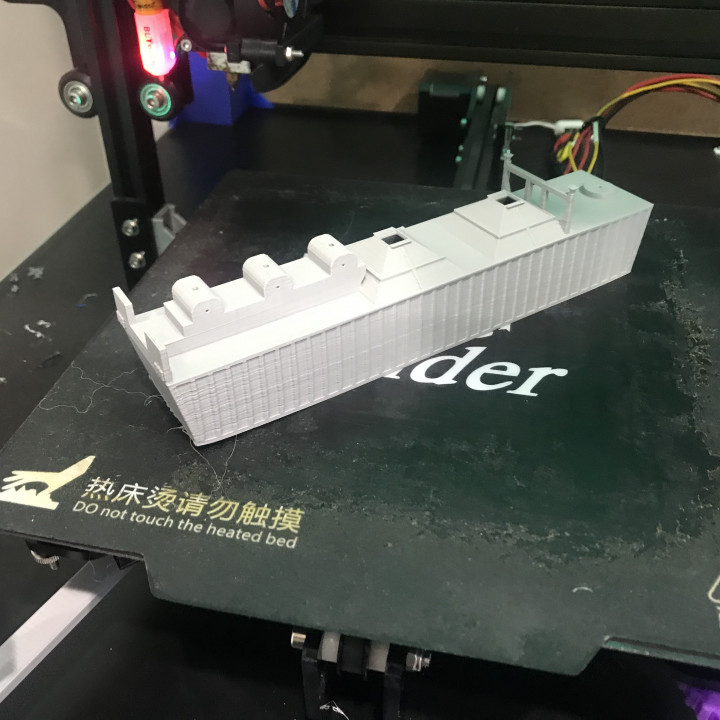 3D Printable Dry Bulk/Hopper Trailer 1/64 Scale by Build It Better