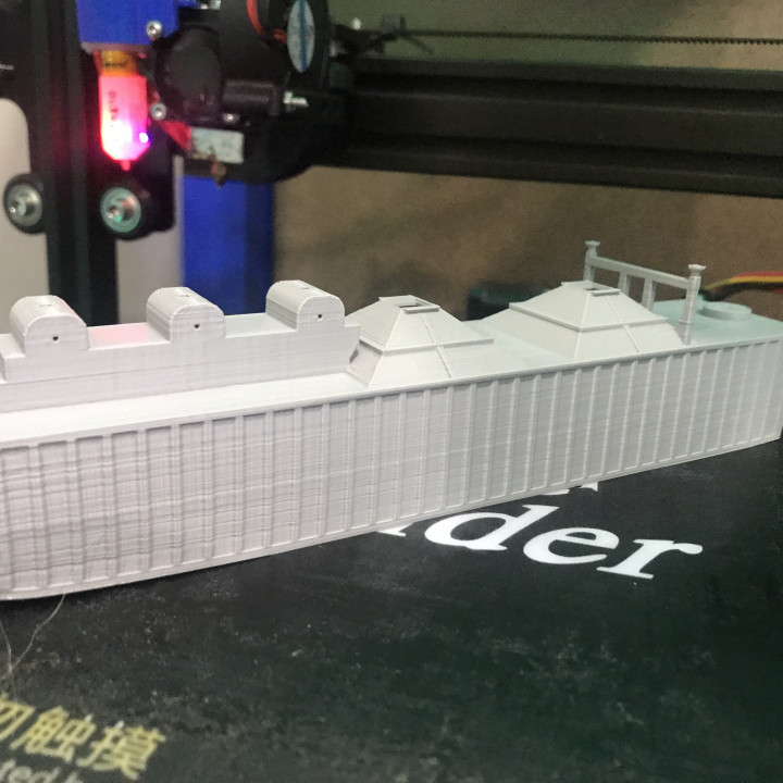 3D Printable Dry Bulk/Hopper Trailer 1/64 Scale by Build It Better