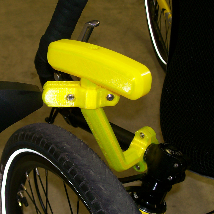 3D Printable Trike Assist Handle MK4 by Dan Ouellet