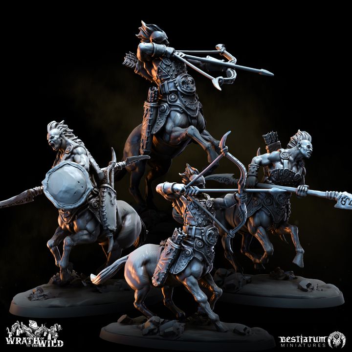 3D Printable Wrath of the Wild Part 1: Collection | Beastmen by ...