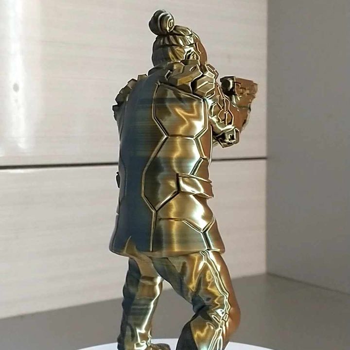 3D Print of Cyberpunk Mr. Kazue by kefirr0