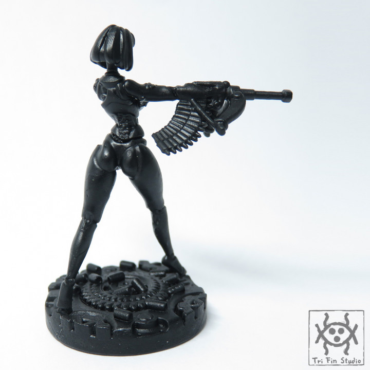 3D Printable Automaton - Ranged Weapon by Tri Fin Studio