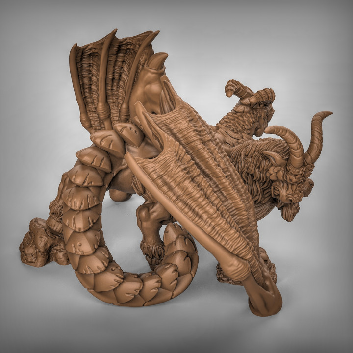 3D Printable Chimera by Duncan Shadow