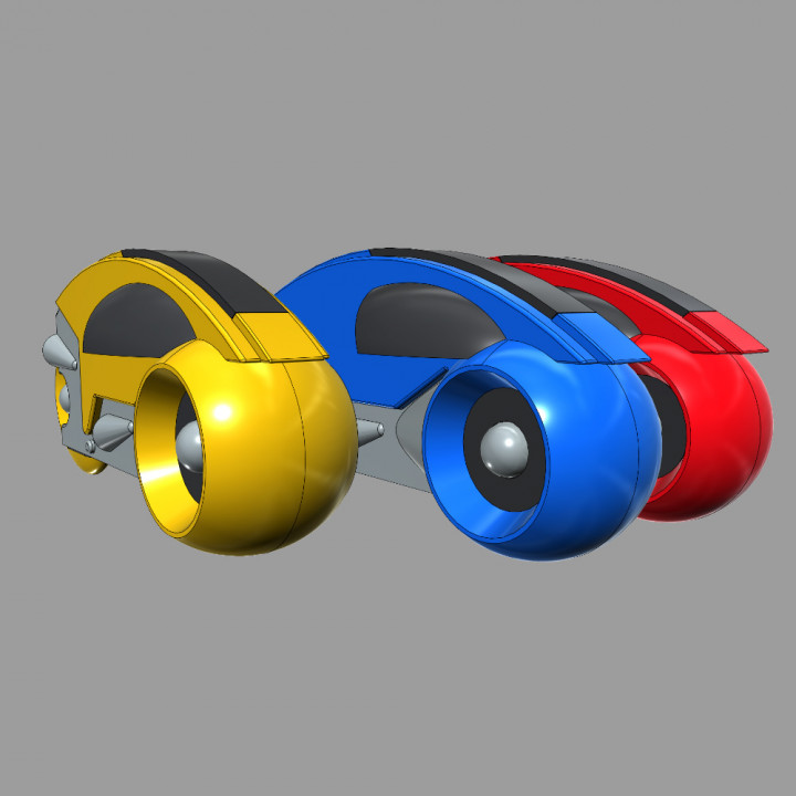 3D Printable TRON LIGHTCYCLE 1982 ORIGINAL by Alan Grier