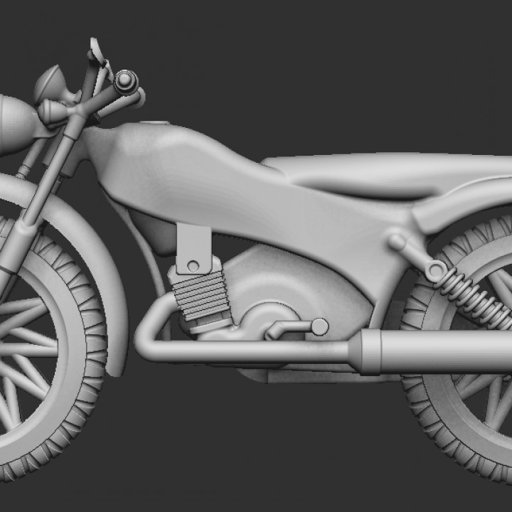 3D Printable MD_Bike by 3d_ko