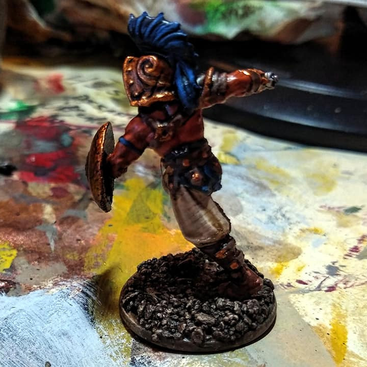 3D Printable Human gladiator by Vae Victis Miniatures