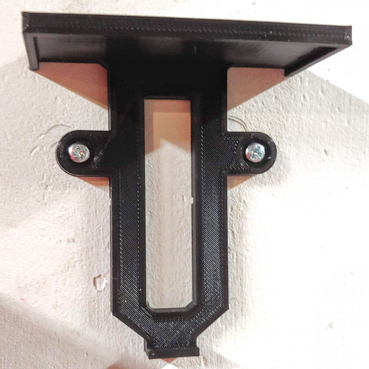 3D Printable Wall Mount for GeeekPi Raspberry Pi 4 Case by Zachary