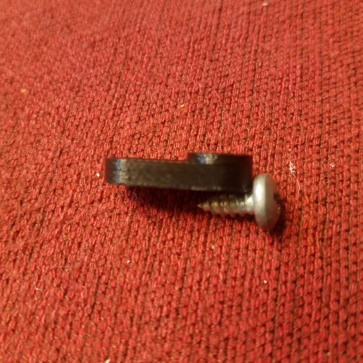 3D Printable Window Screen Clip by cu de vaca