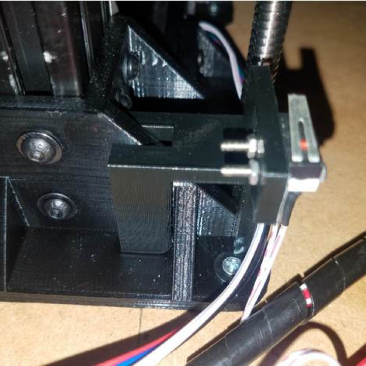 3D Printable Adjustable Z axis limit switch by cu de vaca