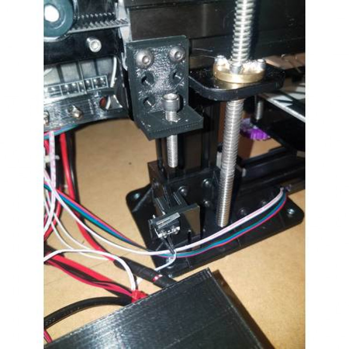 3D Printable Adjustable Z axis limit switch by Pulo Ortega