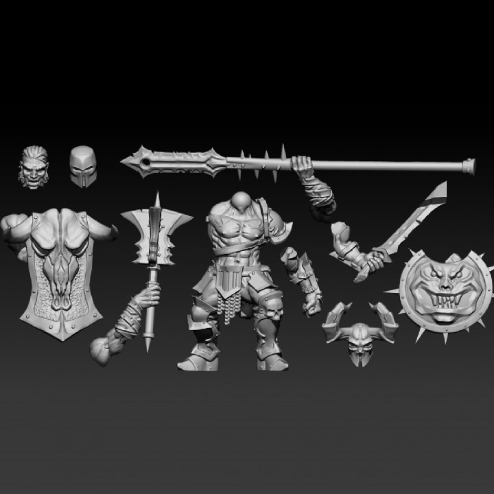 3D Printable Ugo Multiplex by Francisco Fino