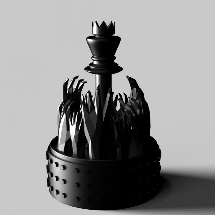 3D Printable Only One King by Vignesh Kumar M