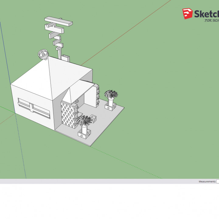 3D Printable mini house by Marc Zavala
