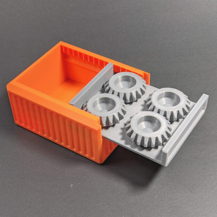3D Printable Pinion Box by Clockspring