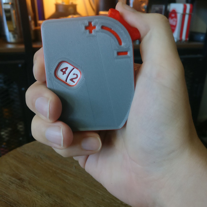 3D Printable Mechanical Tally Counter 2.0 by Fredrik Hamrebjörk