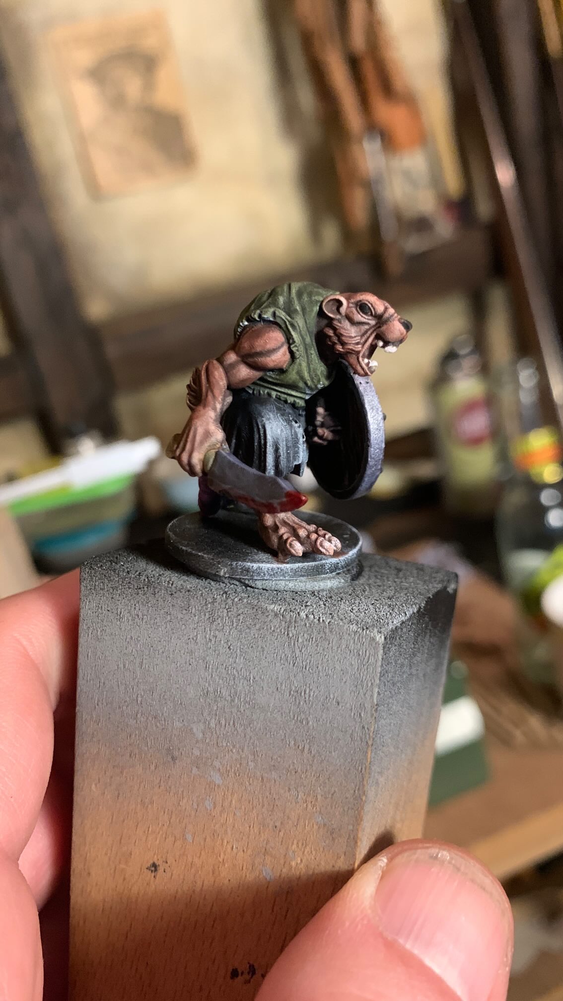 3D Printable Rat Folk (pre supported) by Duncan Shadow