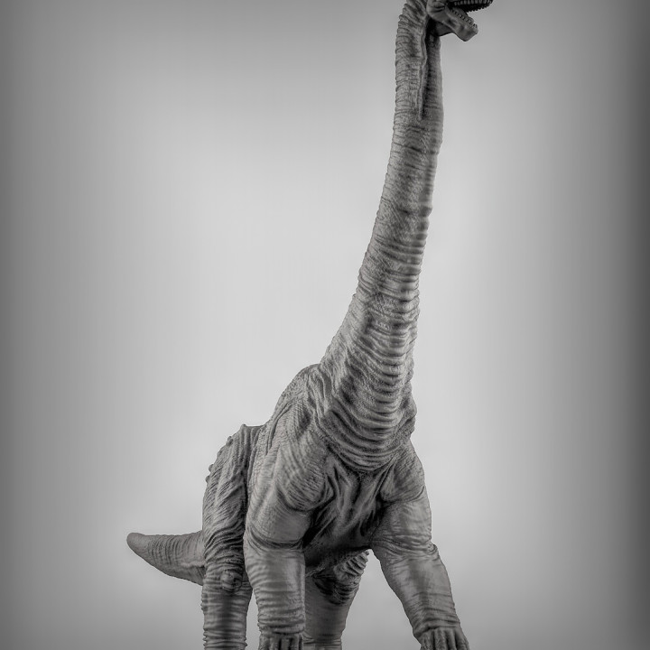 3D Printable Brachiosaurus by Duncan Shadow