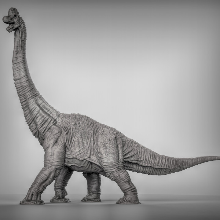 3D Printable Brachiosaurus by Duncan Shadow