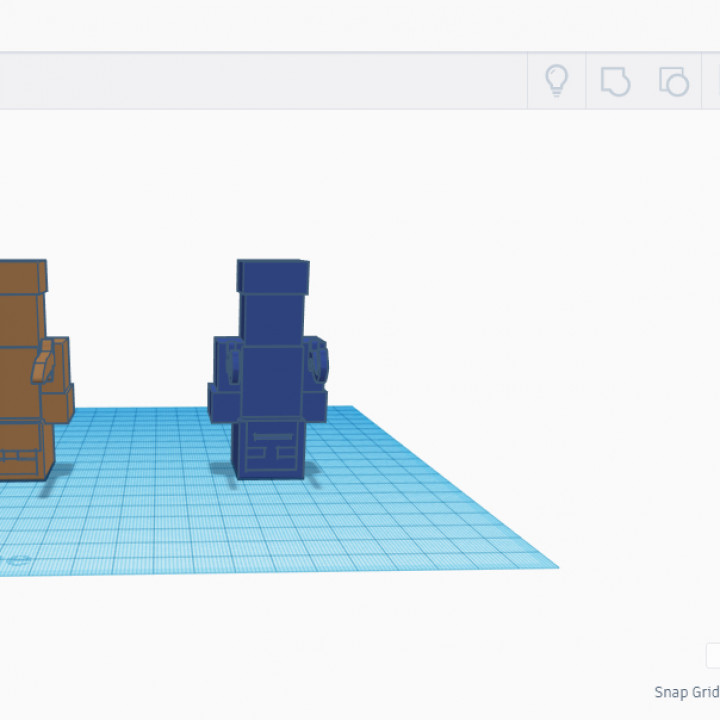 3D Printable Minecraft Dungeons Characters in armor by Holden