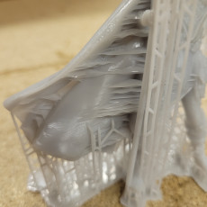 3D Printable Wood Elf ( female glaive guard ) by Heroes and Beasts