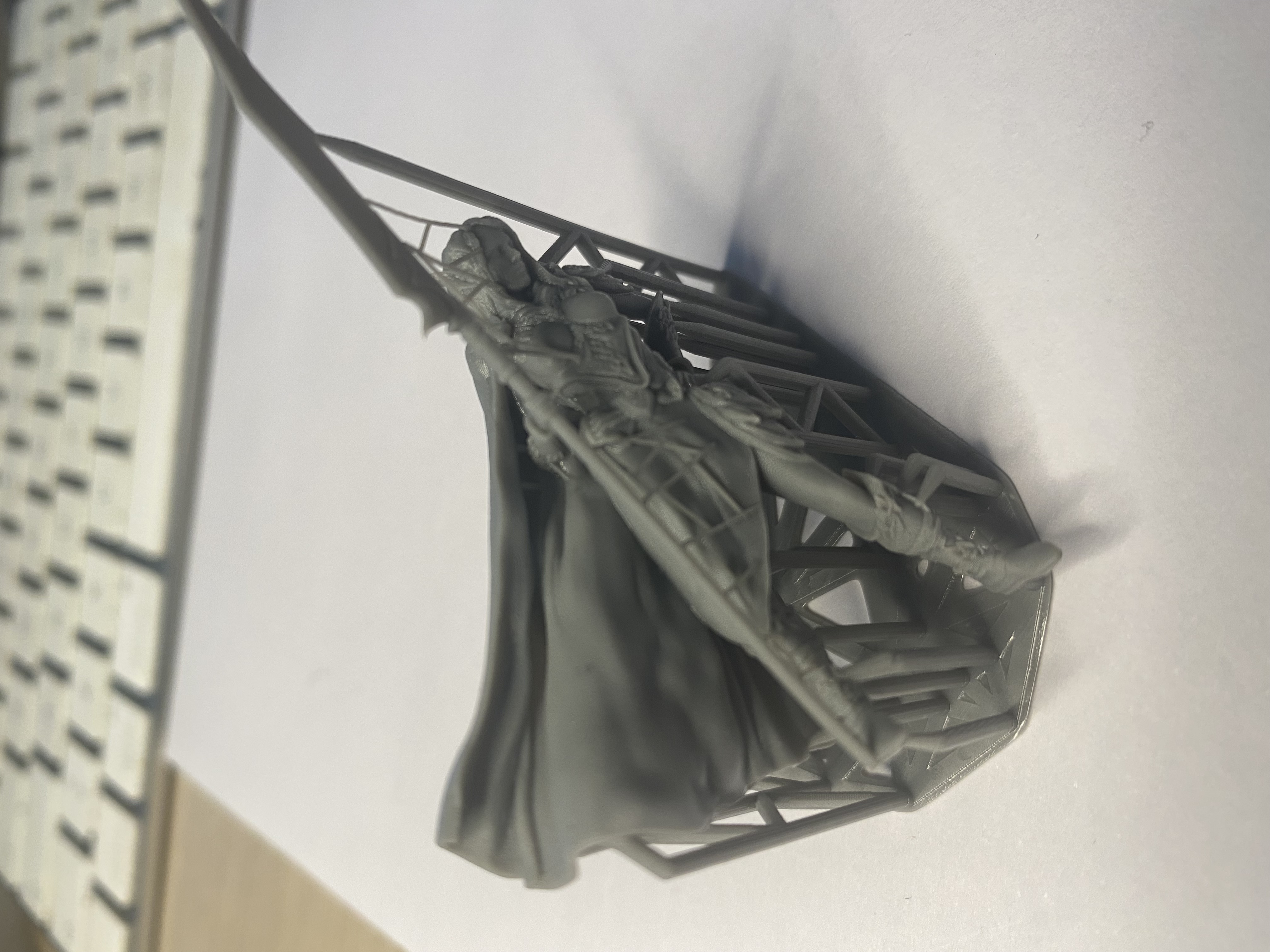 3D Printable Wood Elf ( female glaive guard ) by Heroes and Beasts