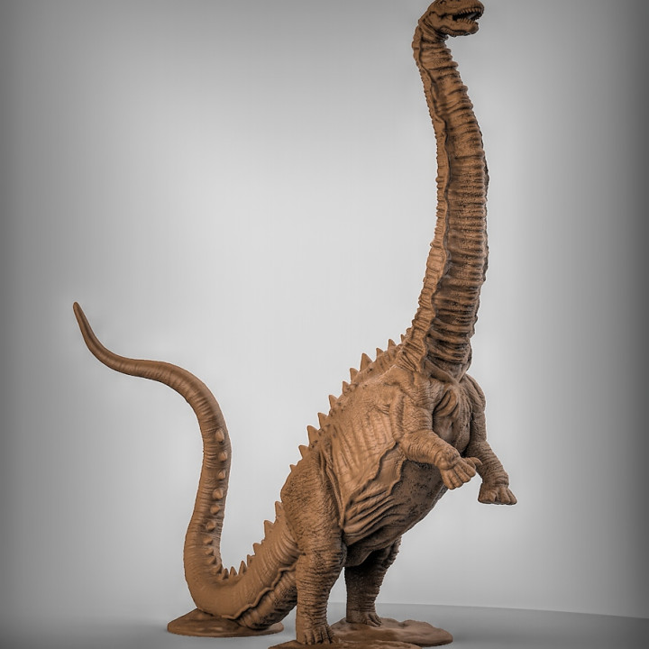 3D Printable Diplodocus by Duncan Shadow