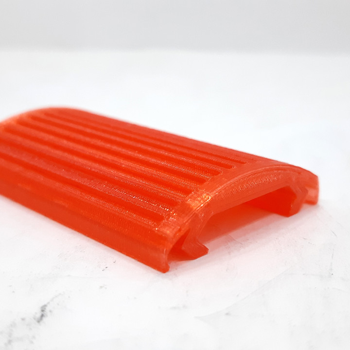 3D Printable Picatinny Rifle Rail Cover 5.5cm Segment by Mike S